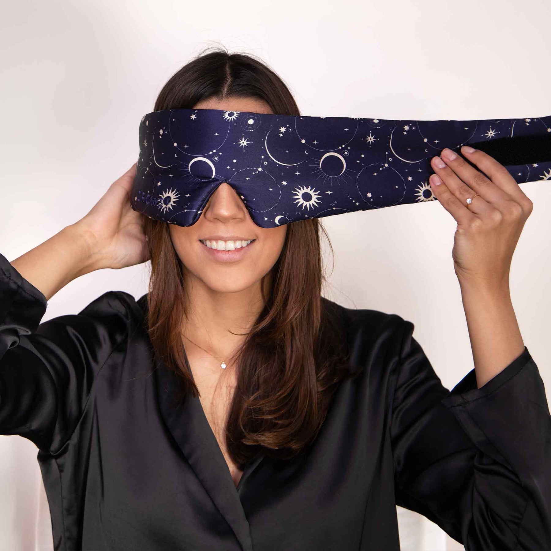 Cosmic Energy Eye Mask | Vibrant Adult Silk Sleep Mask