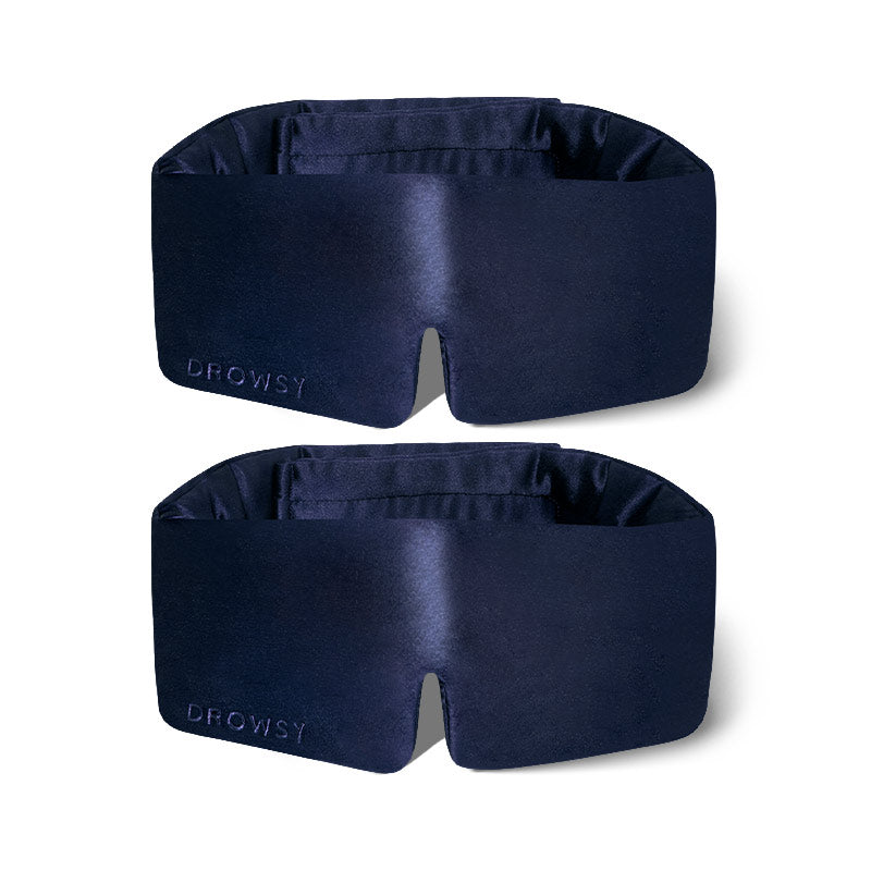 Silk Sleep Mask Pack | Midnight Blue