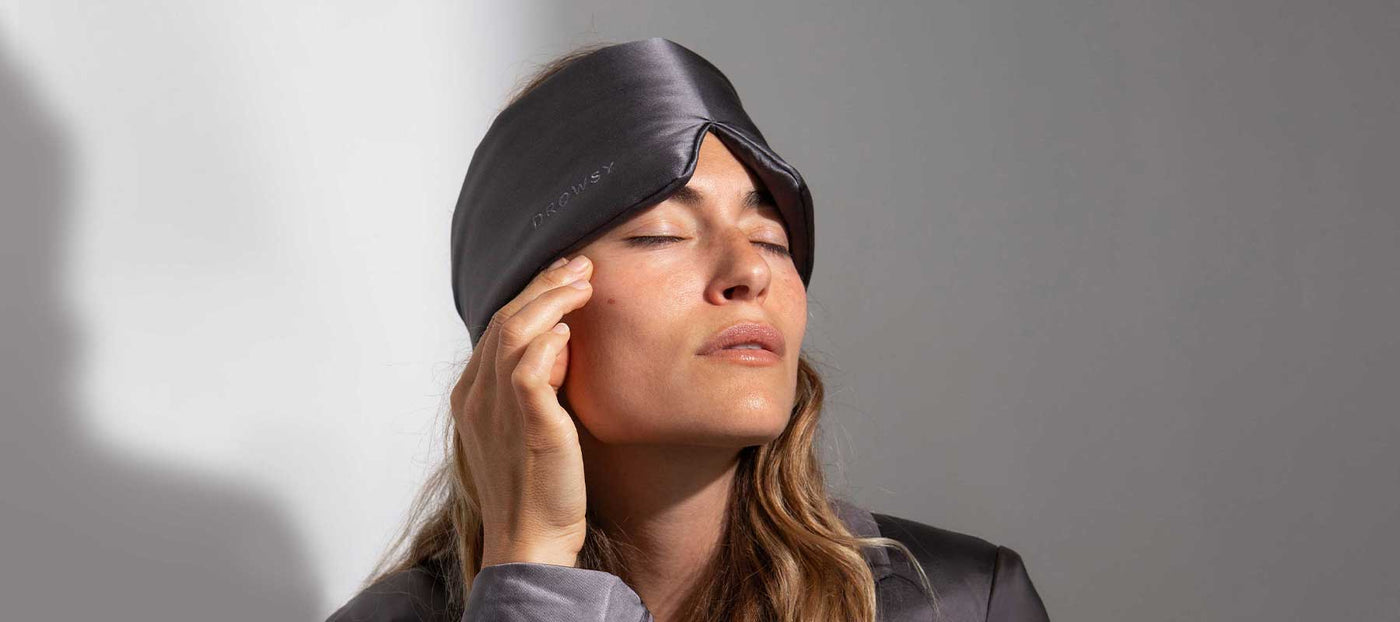 Moonlight Shadow Silk Sleep Mask | Mulberry Silk Eye Mask